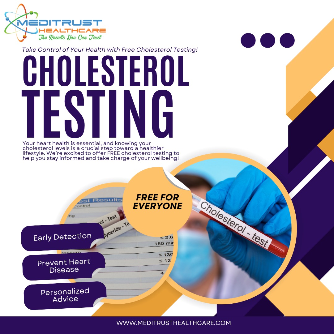 What is Cholesterol Test | MediTrust Healthcare